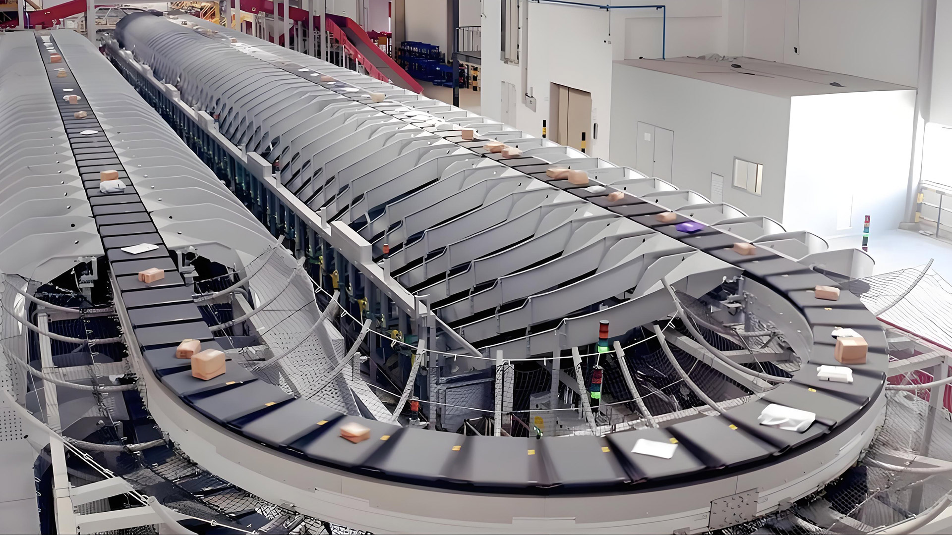 Loop Crossbelt Sortation System | Gosunm Intelligent Industry Co., Ltd.