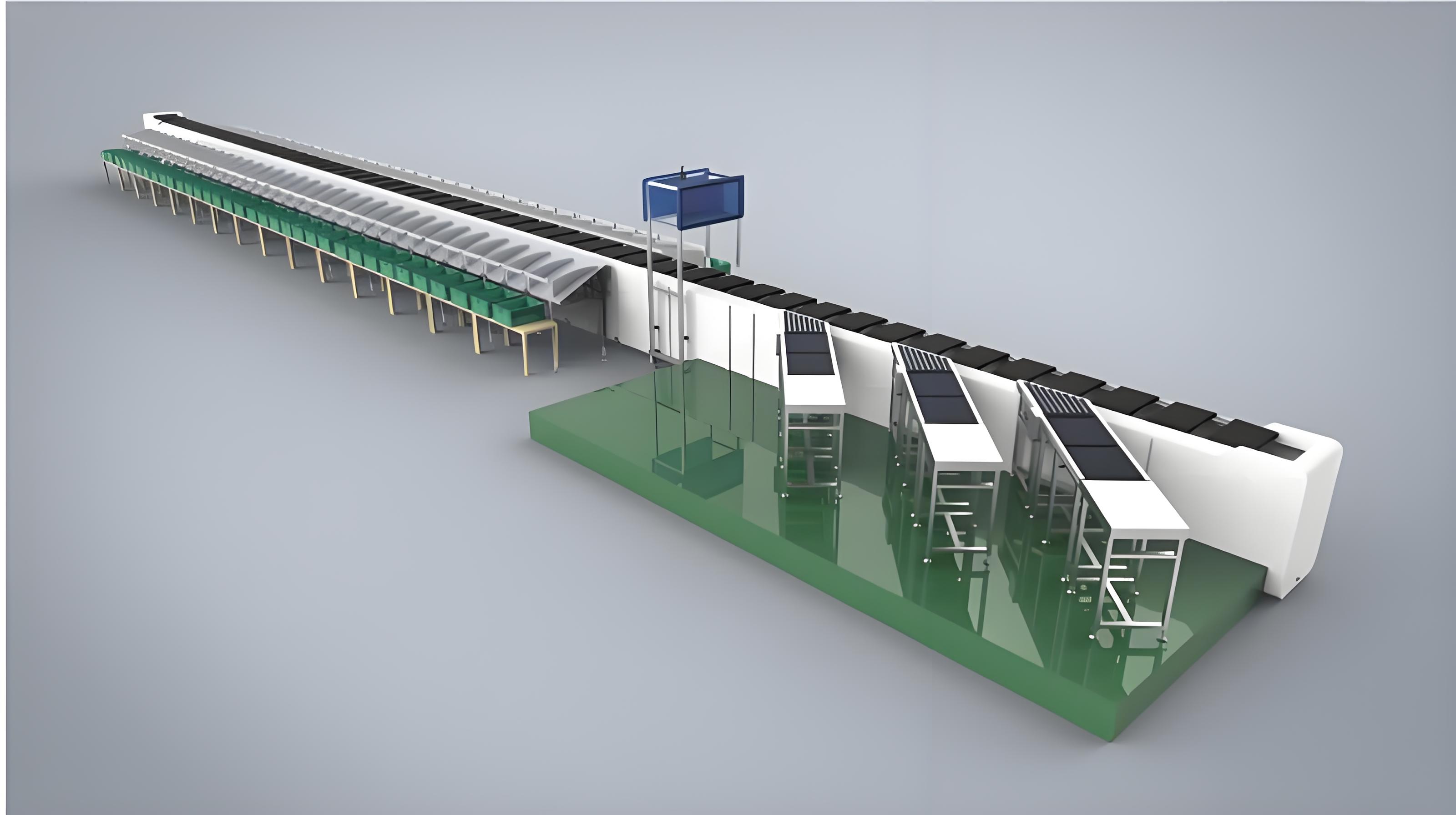 Linear Cross Belt Sorter System | Gosunm Intelligent Industry Co., Ltd.