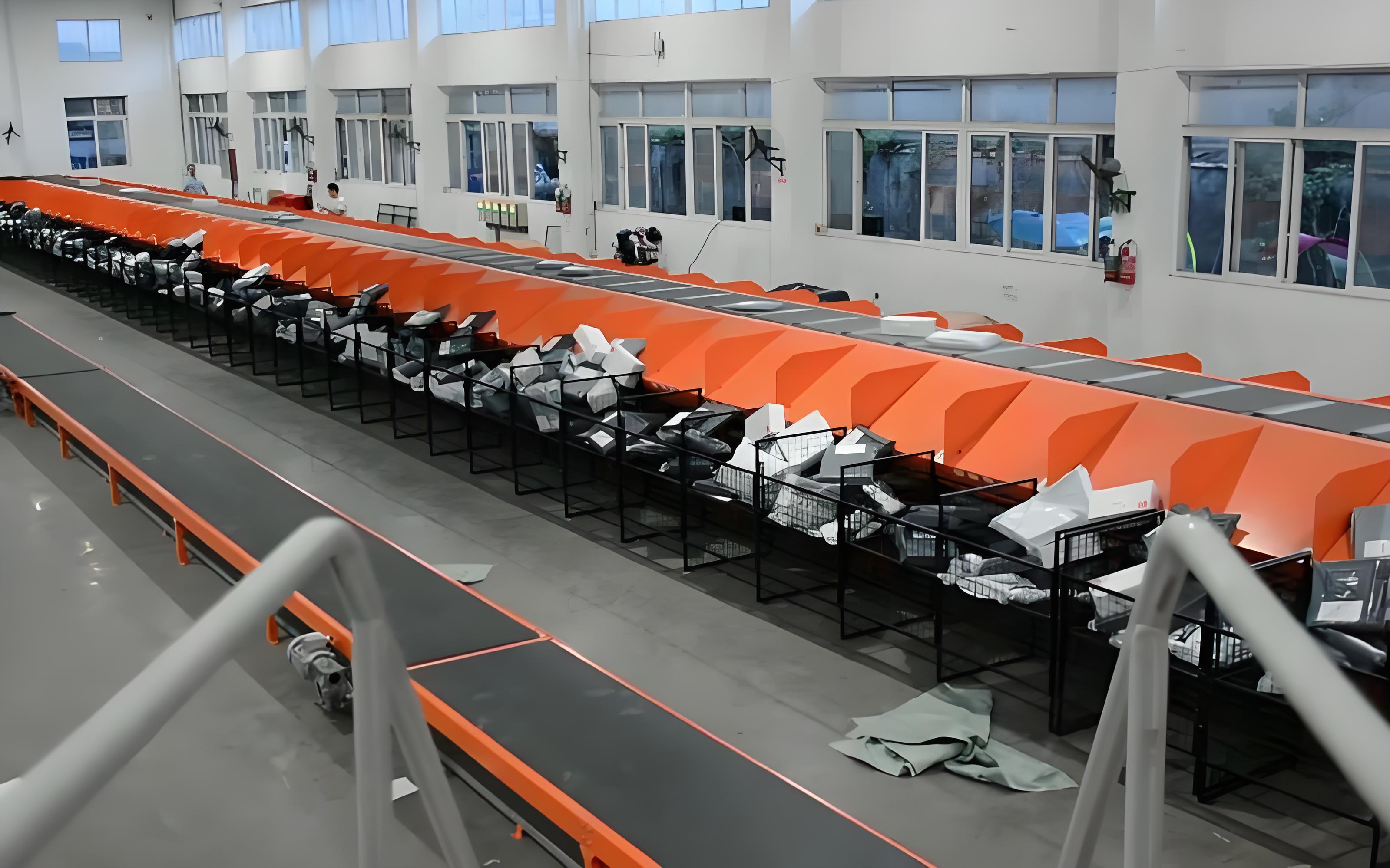 Linear Cross Belt Sorter System | Gosunm Intelligent Industry Co., Ltd.